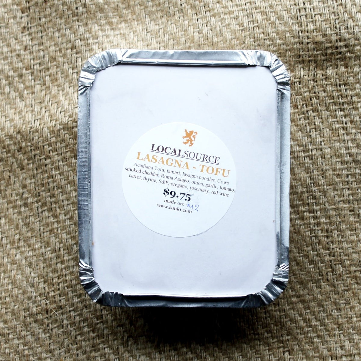 Local Source - Lasagna - Veggie with Tofu (ea) | Local Source E-Market